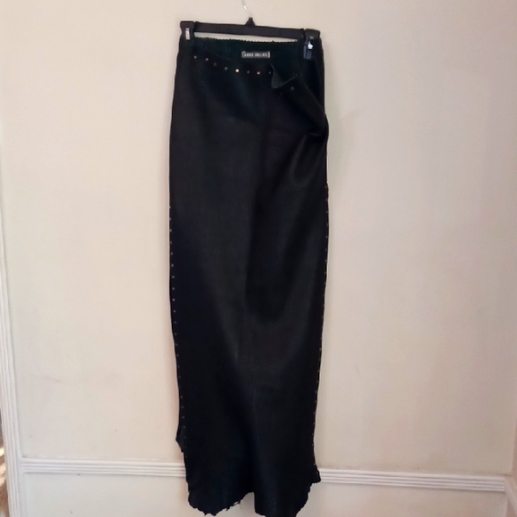 Anna Huling Collection | Skirts | Anna Huling Studded Black Leather ...